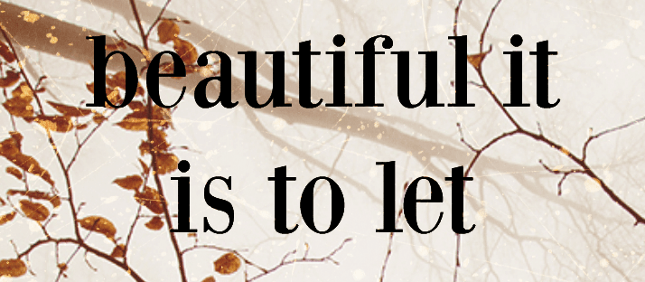 Affirmation Mondays 175 – Autumn shows us how beautiful it is to let ...